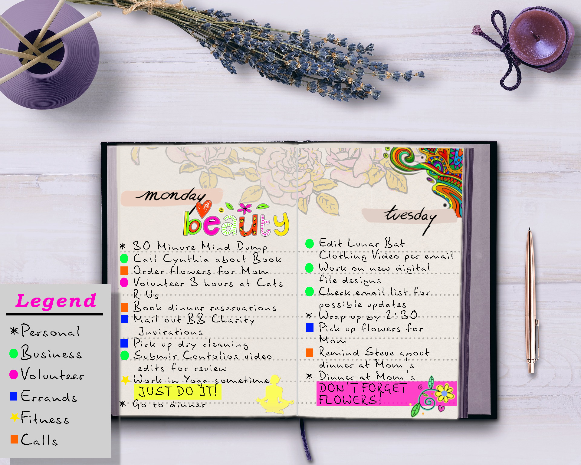 The Bullet Journal – Orchid Otter Designs